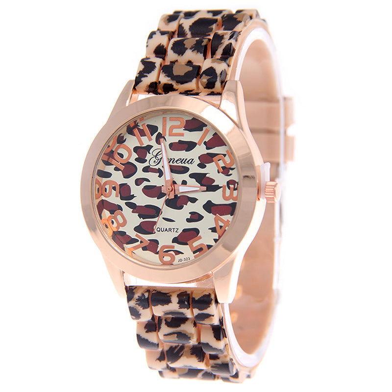 Stylish leopard print watch – Herbal hair growth